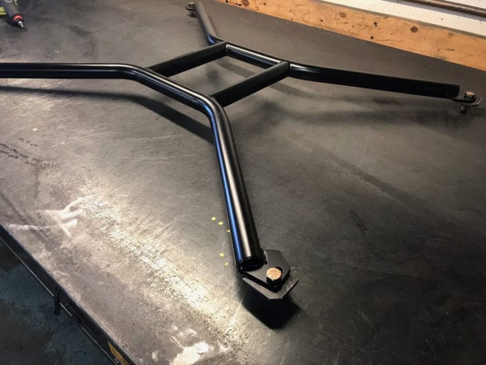 64-73 Mustang MOD X-Brace - Mike Maier Inc