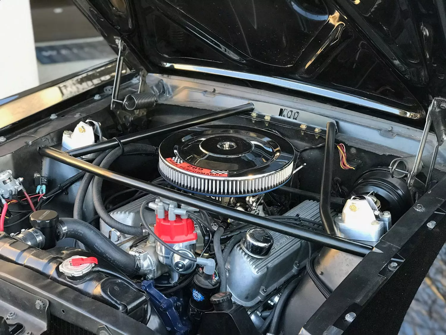 64-70 Mustang MOD Shock Tower Brace - Mike Maier Inc