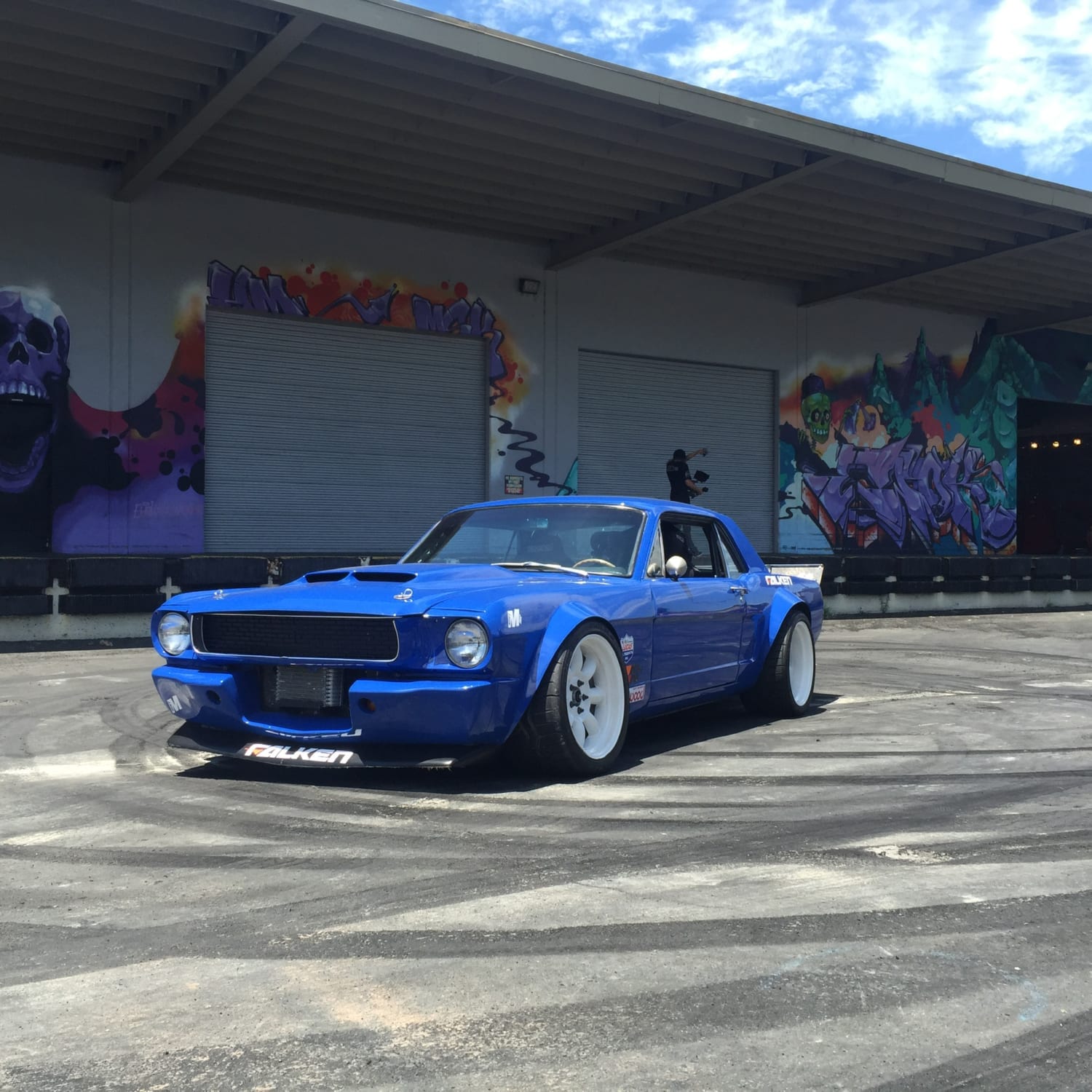 Ol' Blue, Our Flagship Vintage Mustang - Mike Maier Inc