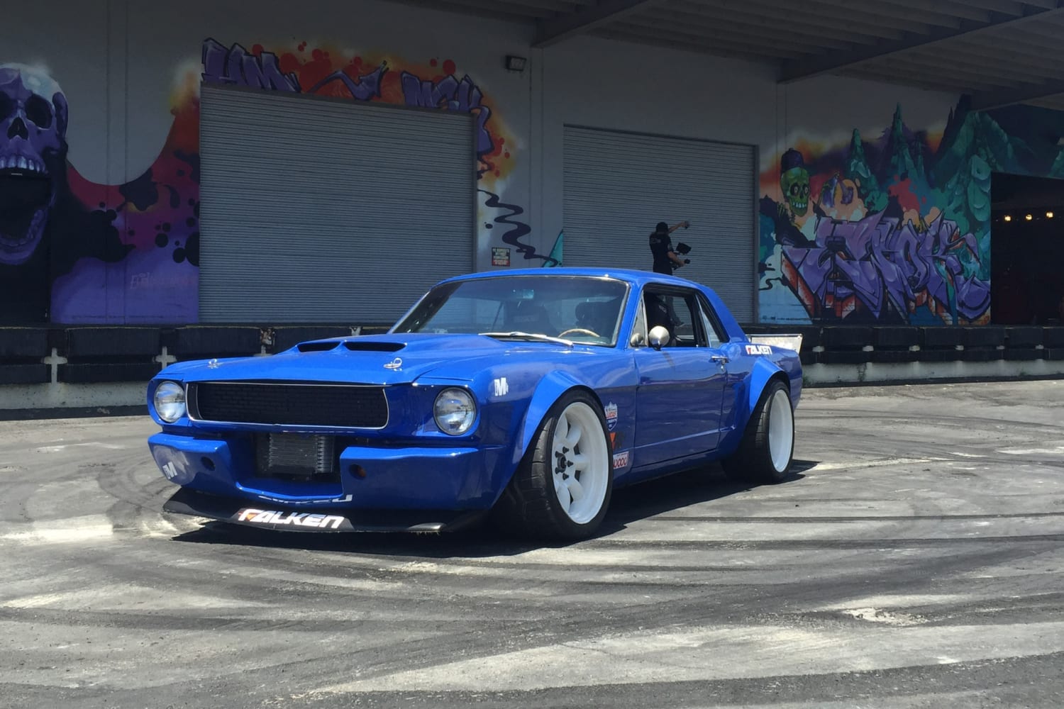 Ol' Blue, Our Flagship Vintage Mustang - Mike Maier Inc
