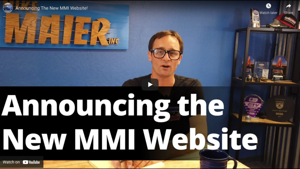 Introducing Our New Website - Mike Maier Inc