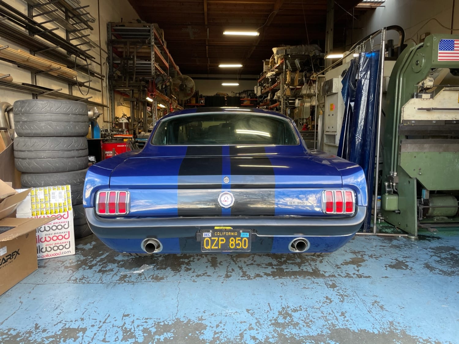 Robert's Corkscrew 66 Mustang Fastback - Mike Maier Inc
