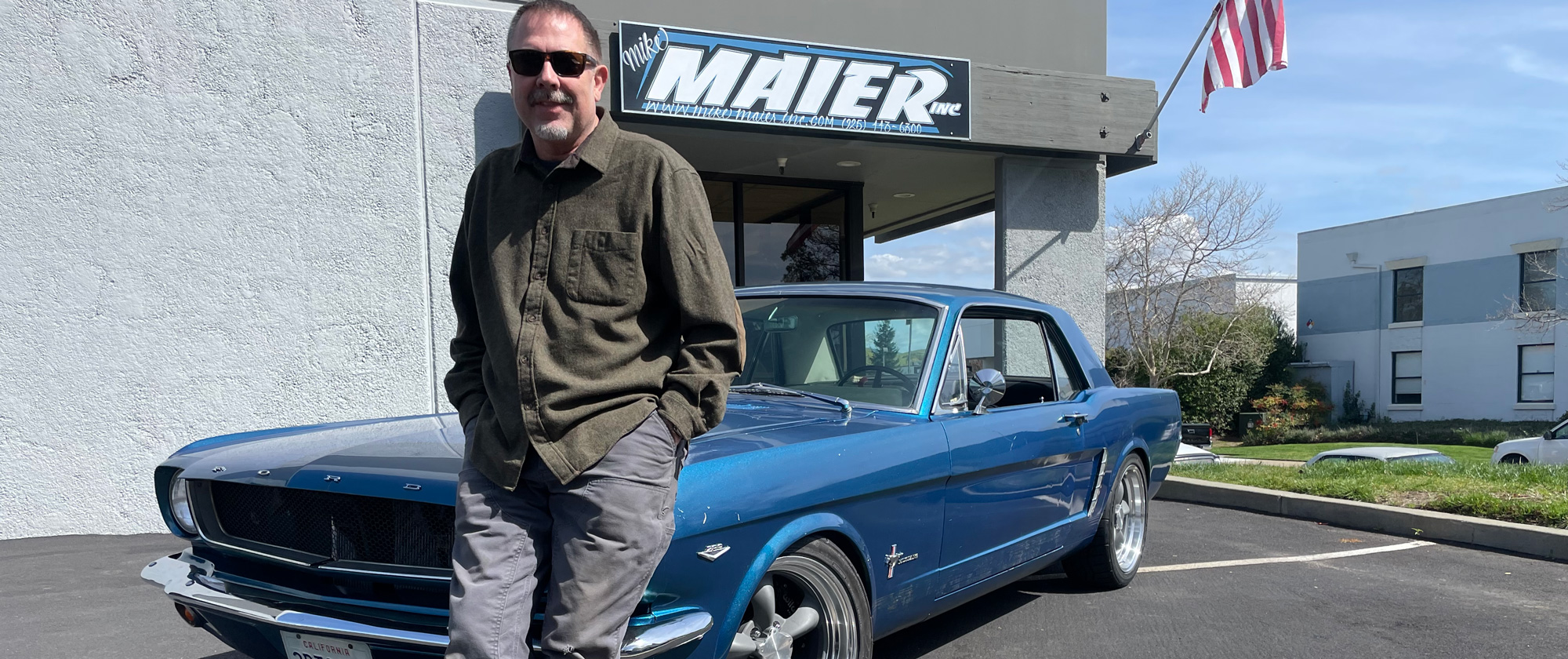 Garrett's 65 Mustang Coupe - Mike Maier Inc